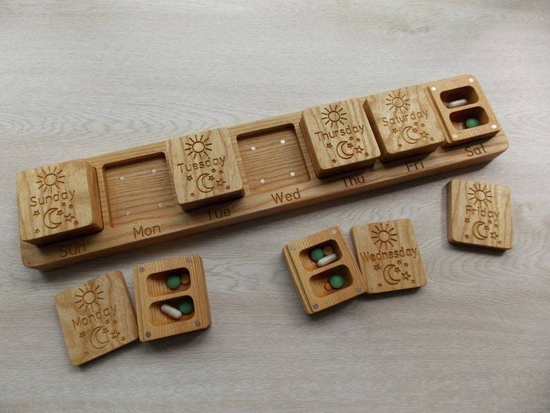 Modular Pill Boxes 2 Time Daily – JTNLAB