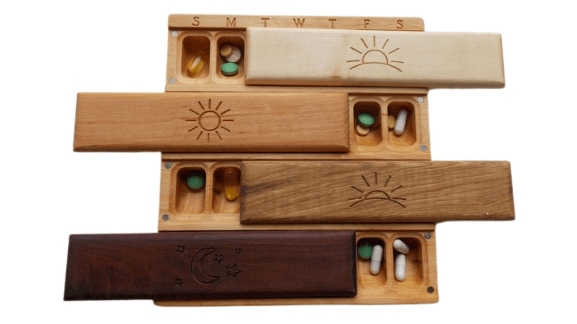 Pill Organizer 4 Times a Day Weekly – JTNLAB