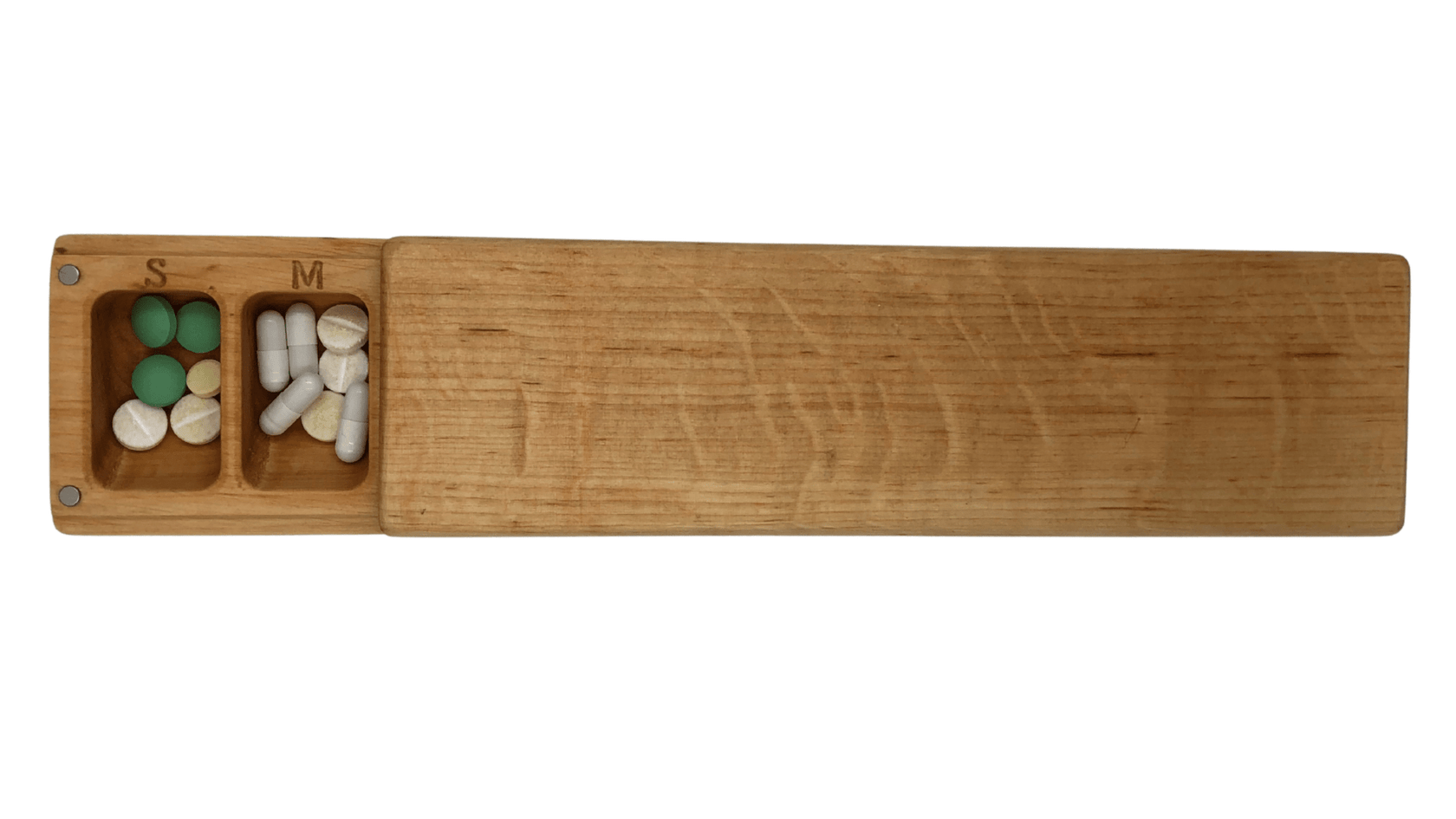 Big Weekly Pill Box - Natural Wood – JTNLAB