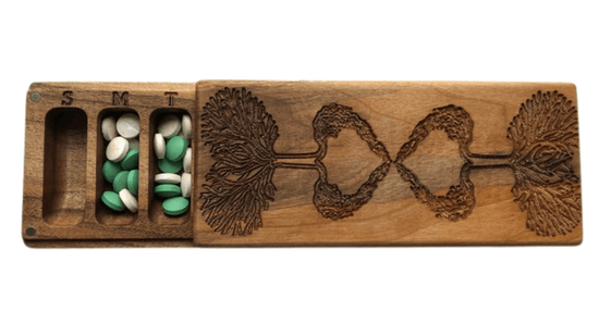 Wooden Pill Box - Tree of Life 2 – JTNLAB