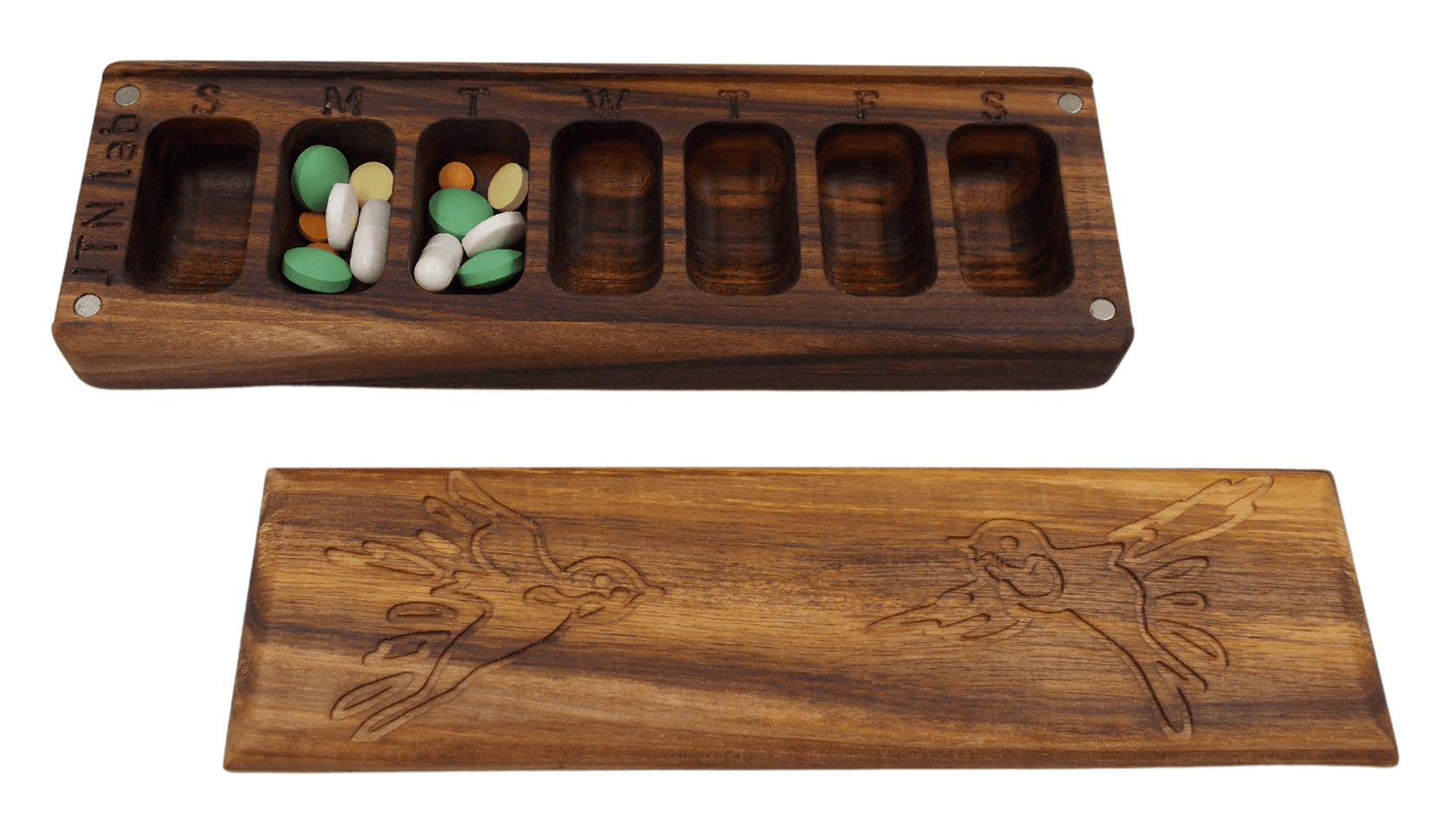 Weekly Pill Box - Birds – JTNLAB