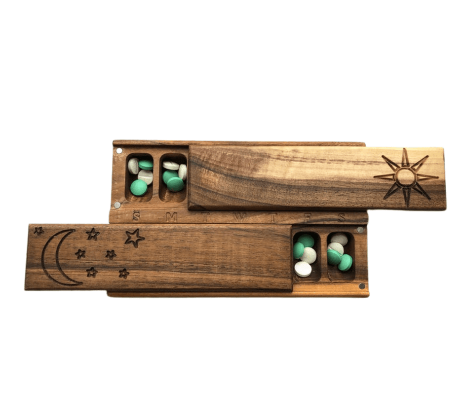 Pill Boxes with Days of the Week - Pill Boxes Weekly Twice-a-Day – JTNLAB