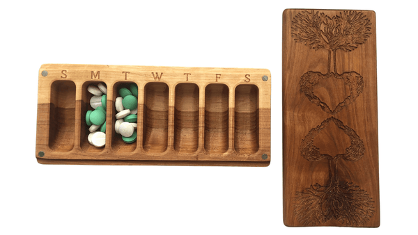 Wooden Pill Box - Tree of Life 2 – JTNLAB